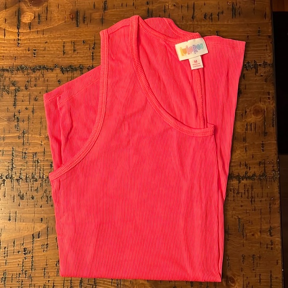 LuLaRoe | Tops | Brand New Lularoe Ribbed Tank Tops In Coral | Poshmark